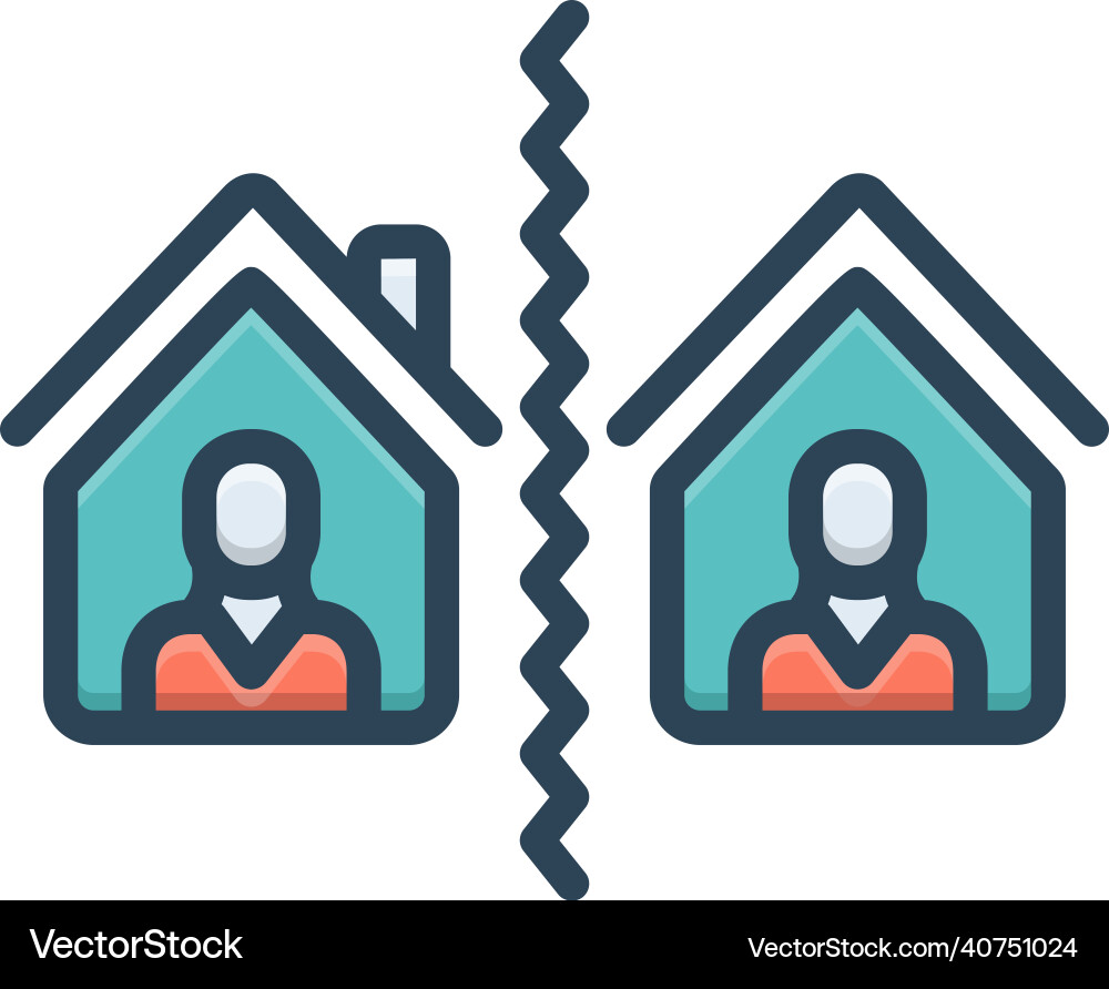 Separate Royalty Free Vector Image - VectorStock
