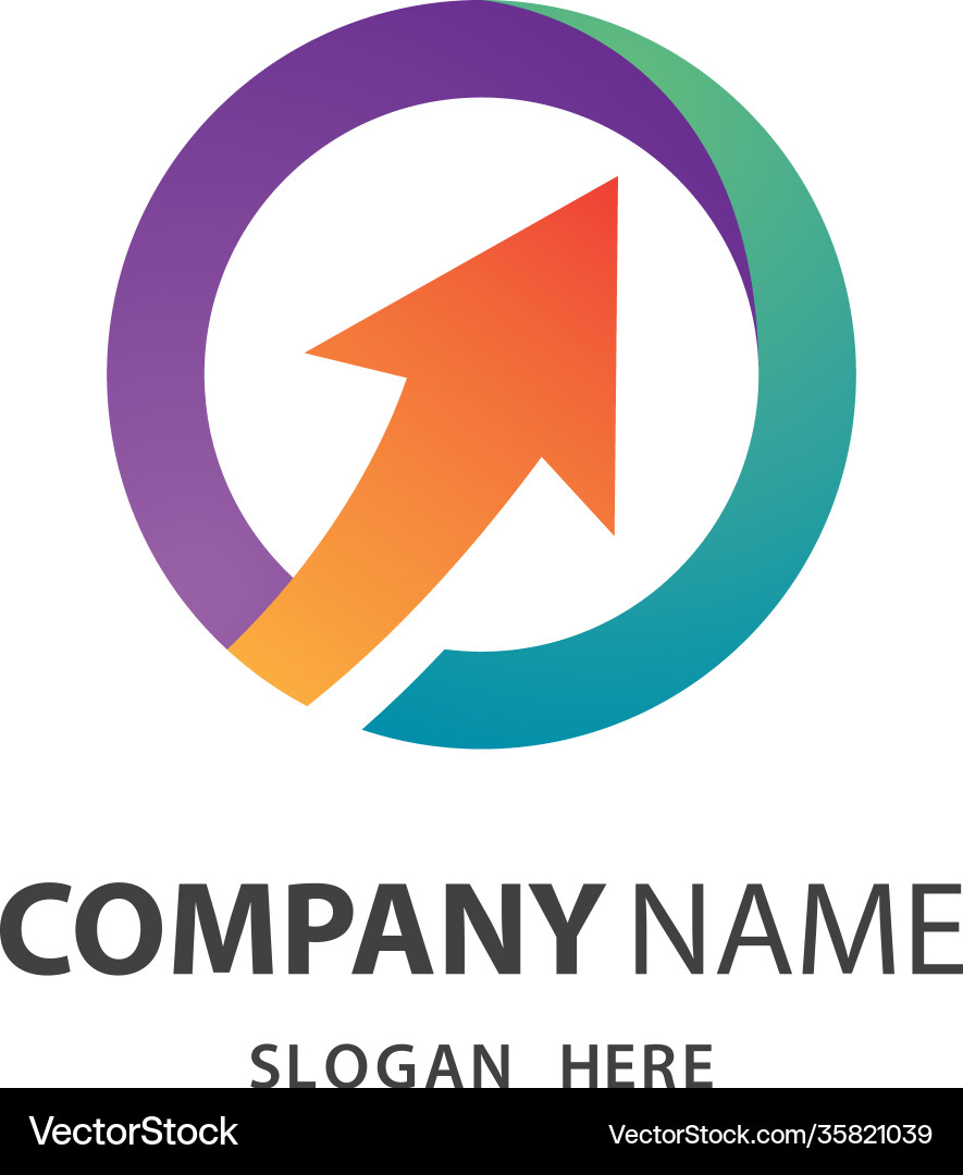 Arrow logo images Royalty Free Vector Image - VectorStock
