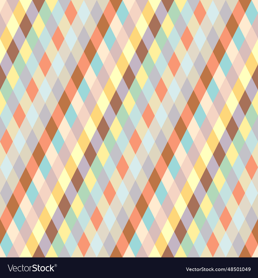 Classic argyle seamless pattern background Vector Image