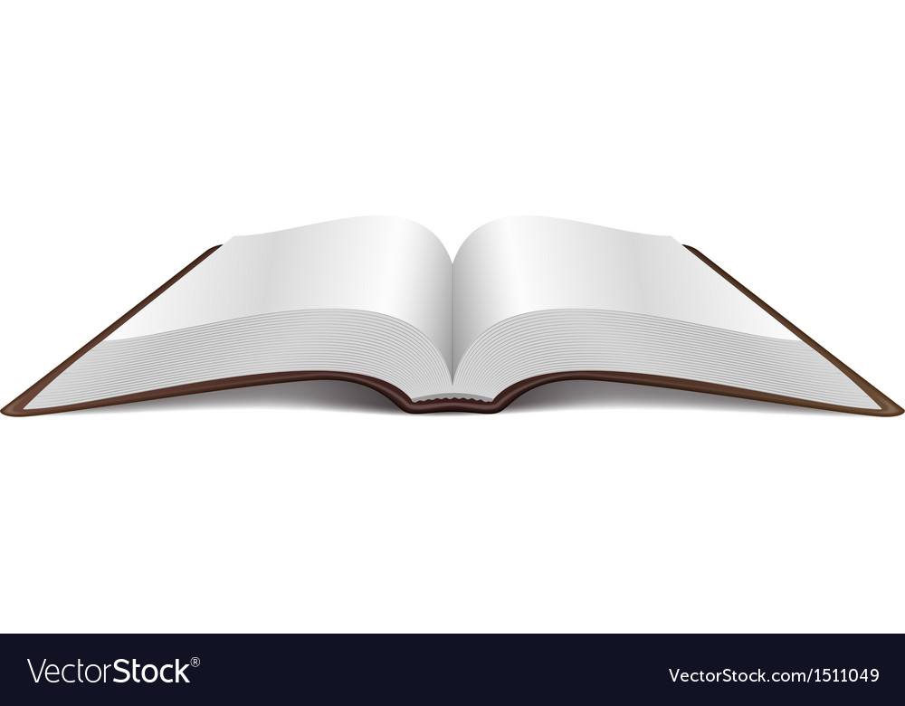 Open book Royalty Free Vector Image - VectorStock