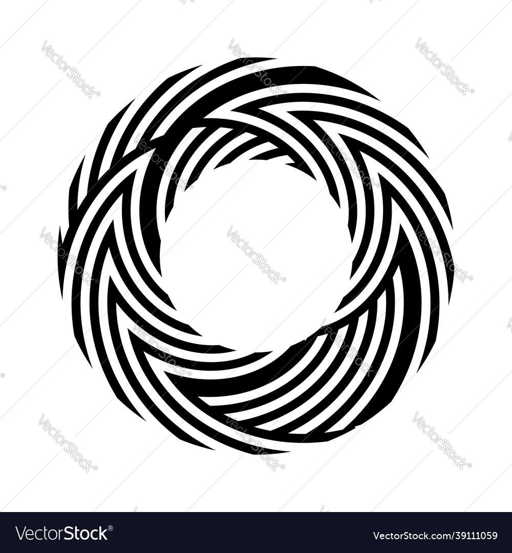 Circular design element Royalty Free Vector Image