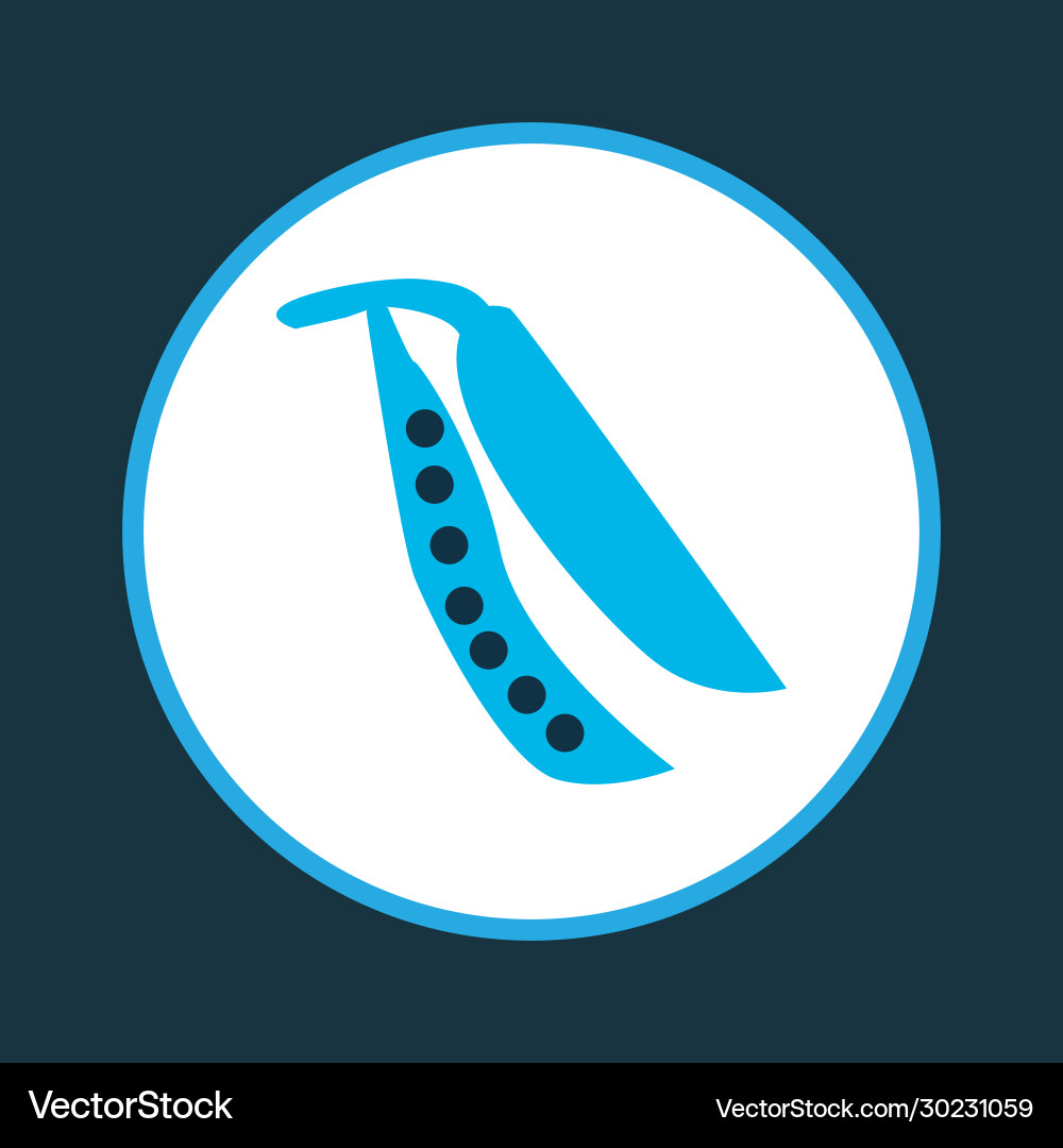 Legume icon colored symbol premium quality Vector Image