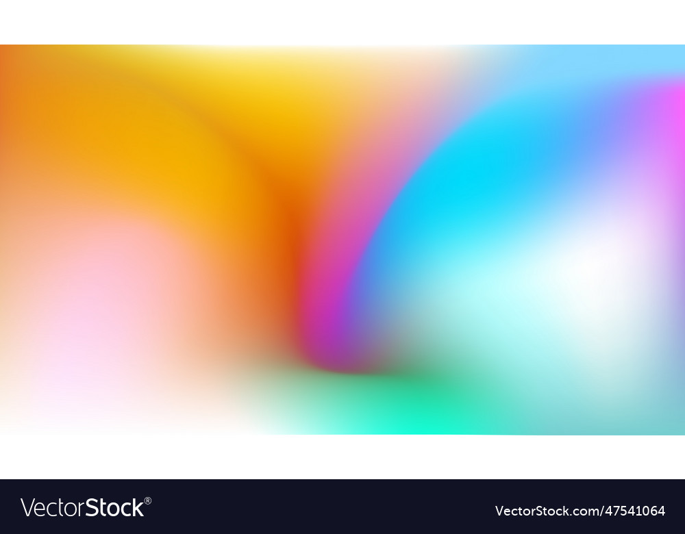 Abstract gradient colors flowing background design