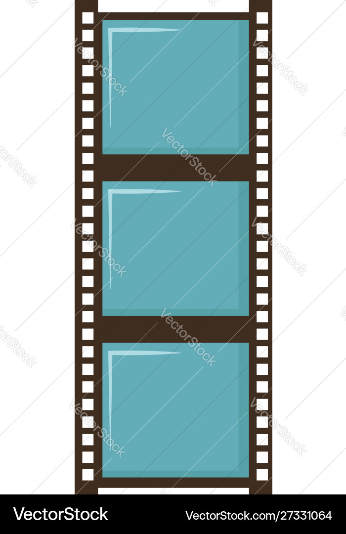 Film camera on white background Royalty Free Vector Image
