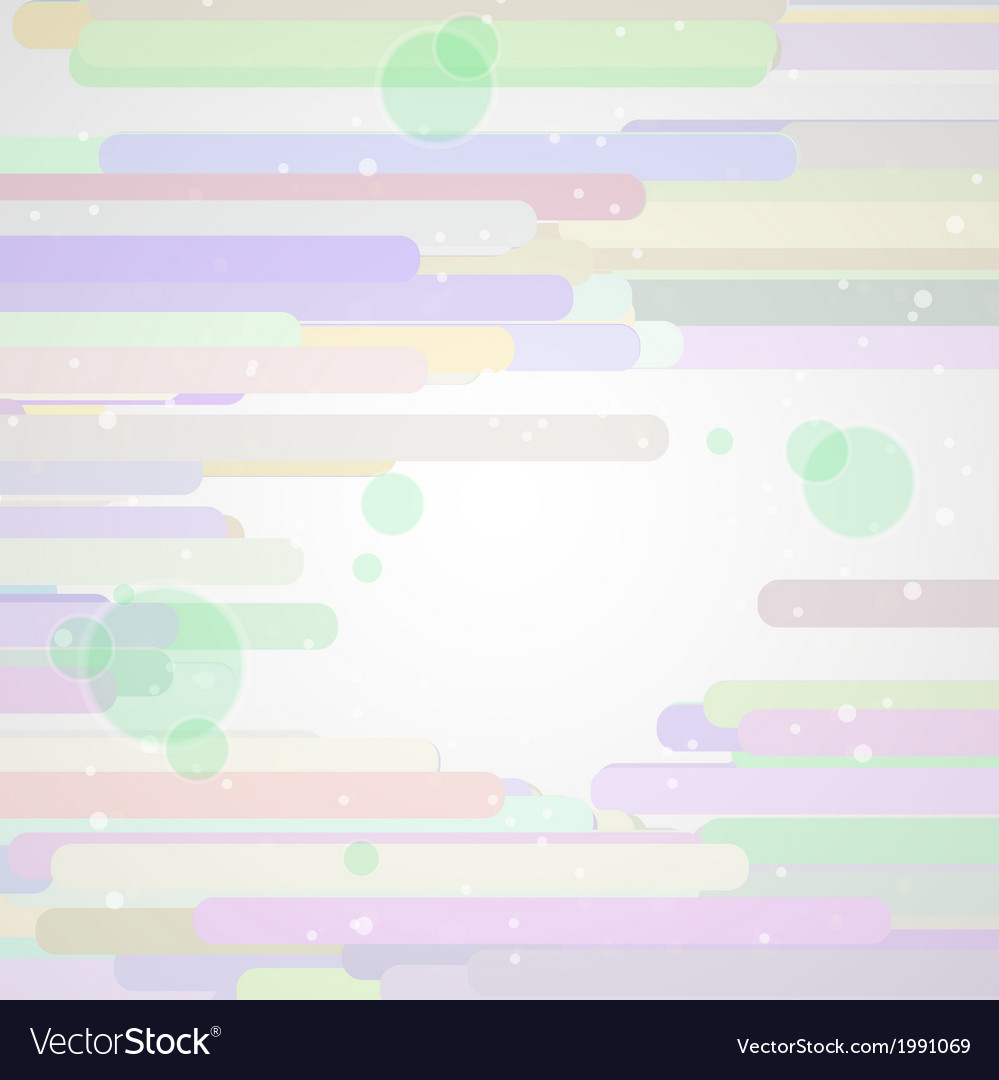 Abstract background colorful elements - editable Vector Image