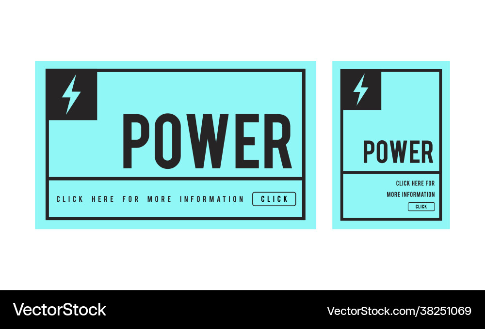 Power concept Royalty Free Vector Image - VectorStock