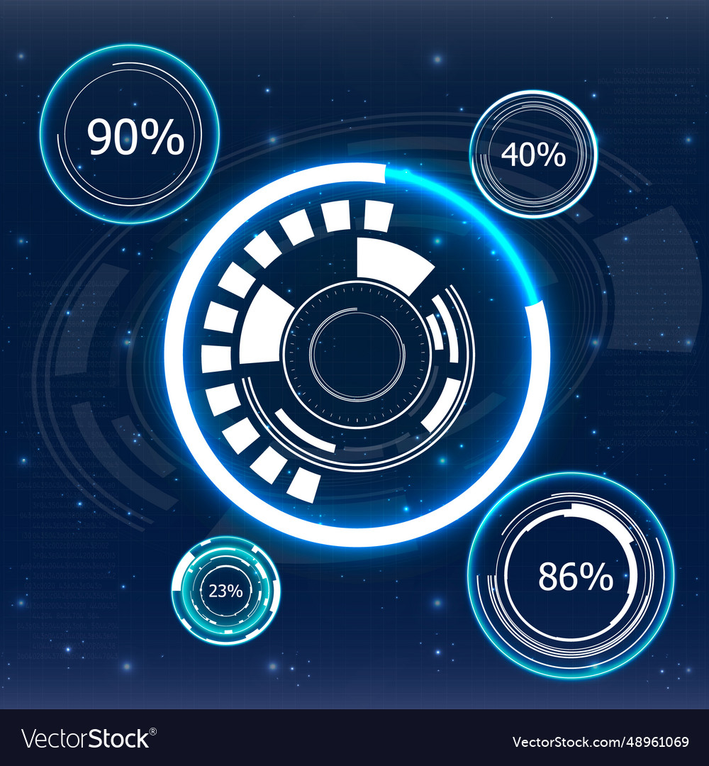 Radar system Royalty Free Vector Image - VectorStock
