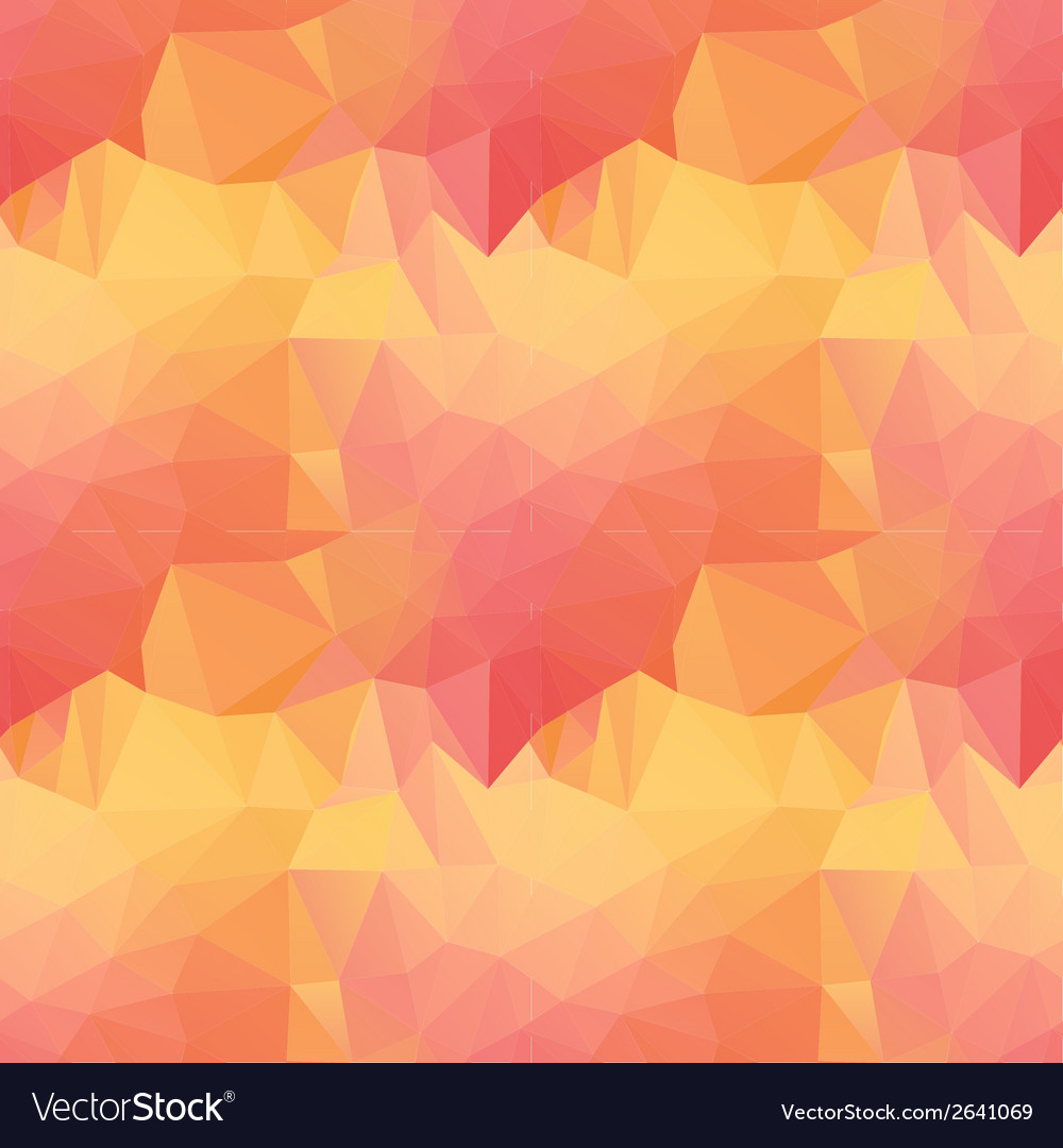 Seamless orange triangle Royalty Free Vector Image