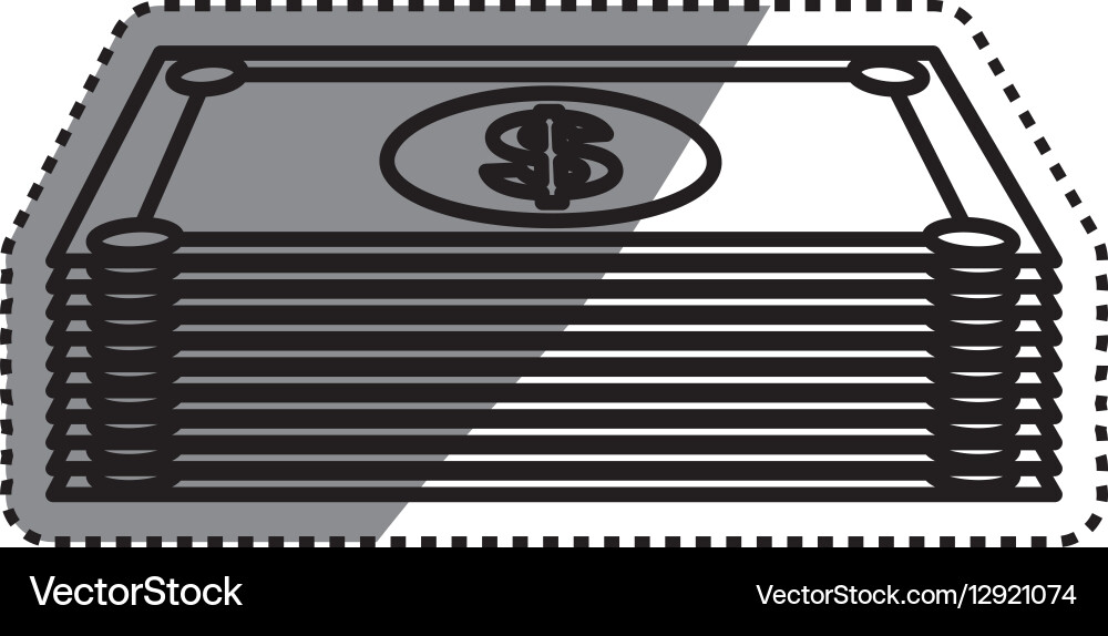 Billets of money Royalty Free Vector Image - VectorStock