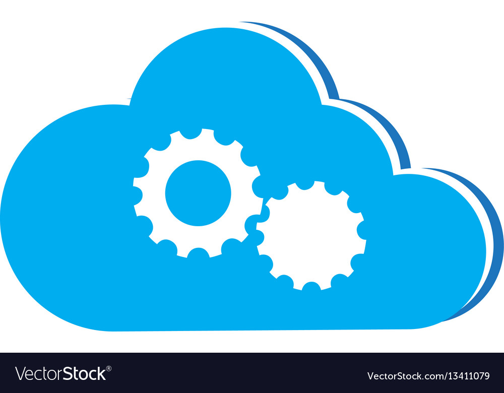 Cloud computing Royalty Free Vector Image - VectorStock