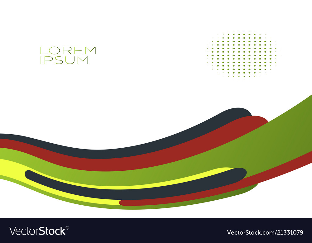 Smooth abstract colorful backgrounds set - eps10 Vector Image