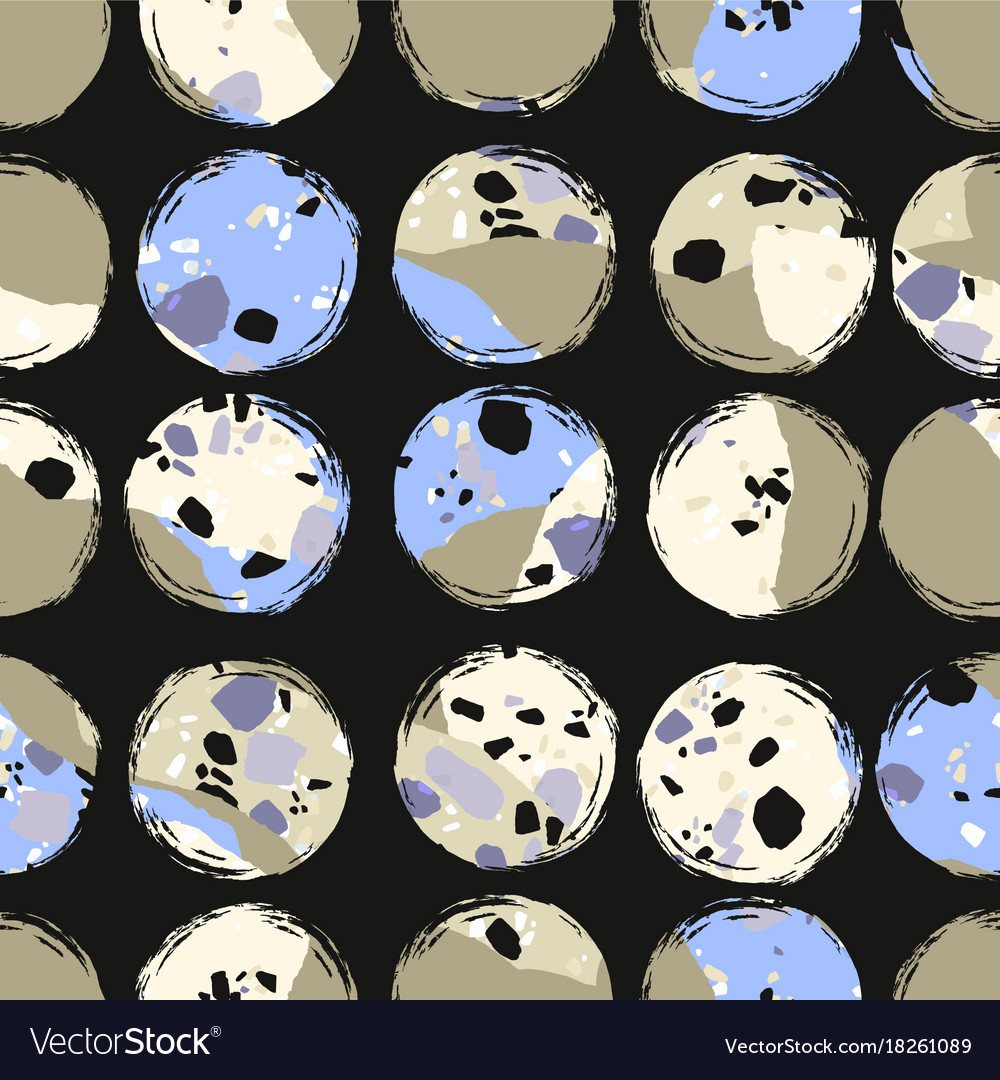 Abstract seamless pattern with stone texture Vector Image