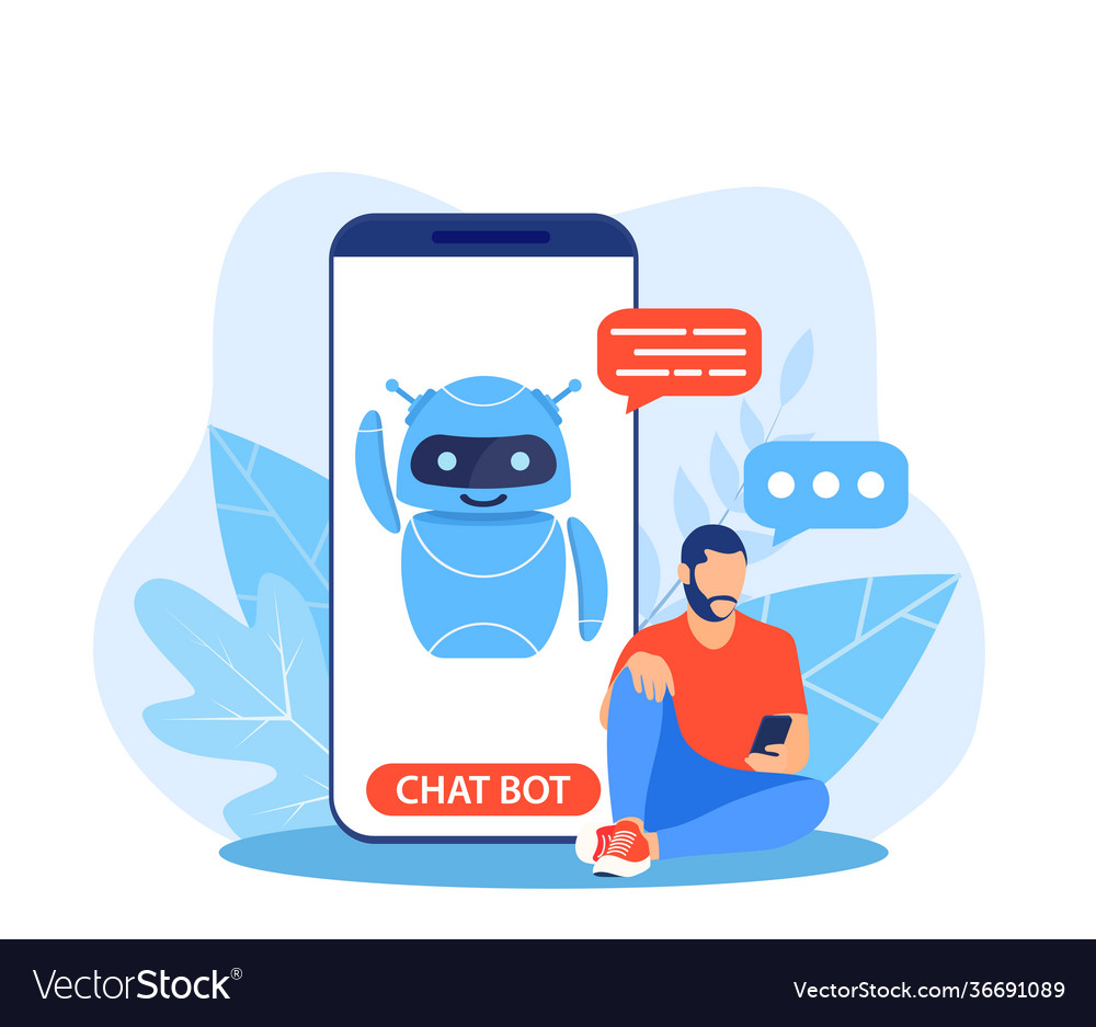 Chatbot ai and customer service concept Royalty Free Vector Chatbot ai and customer service concept Royalty Free Vector