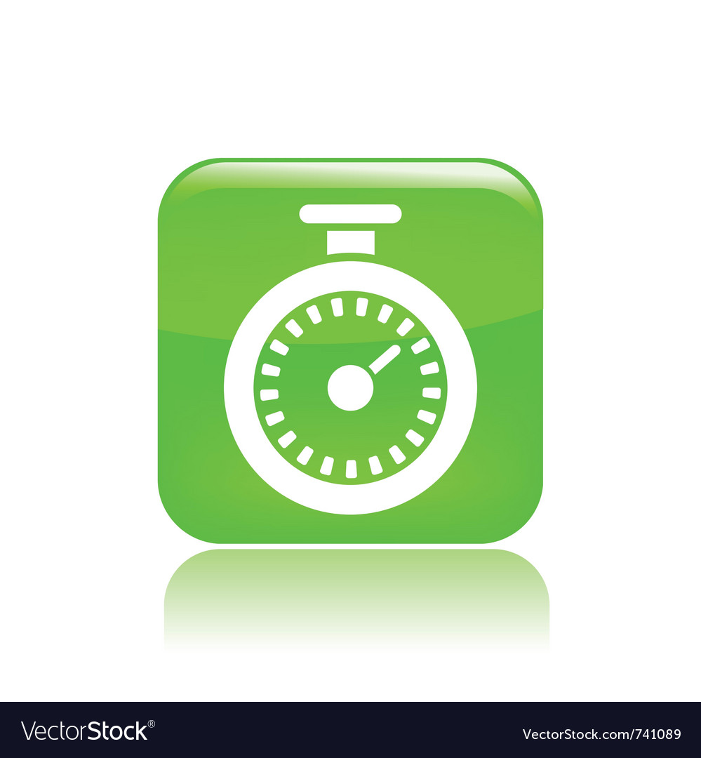 Chronometer icon Royalty Free Vector Image - VectorStock