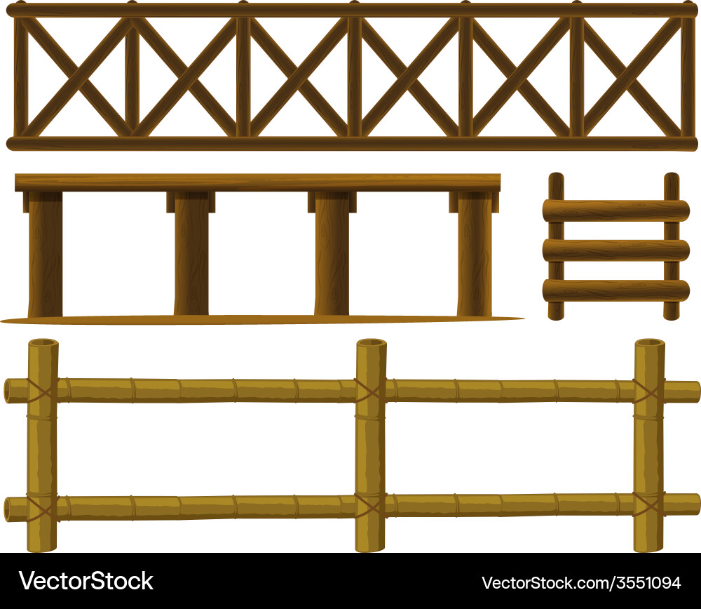 Fences Royalty Free Vector Image - VectorStock