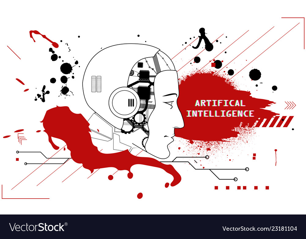 Artificial intelligence Royalty Free Vector Image