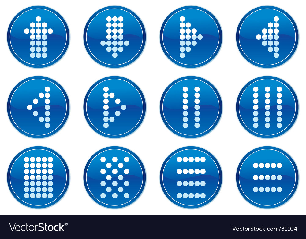 Matrix Symbols Icon Royalty Free Vector Image - Vectorstock