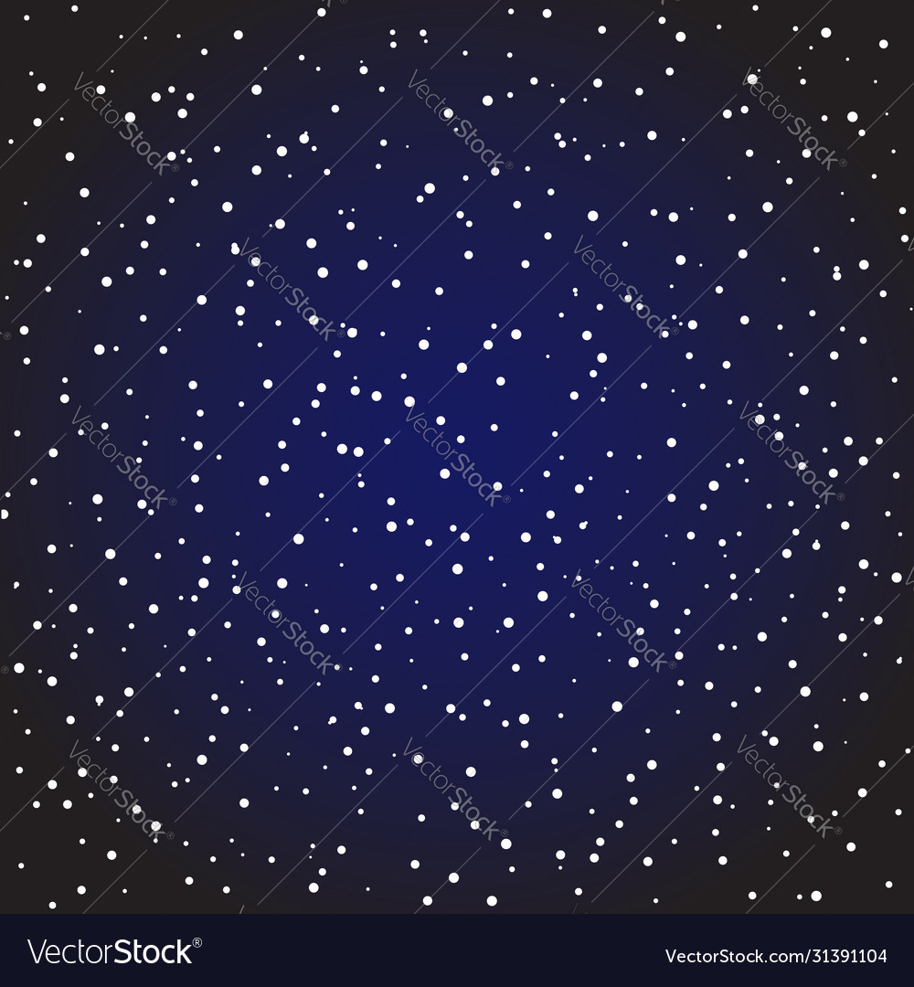 Starry night sky background Royalty Free Vector Image