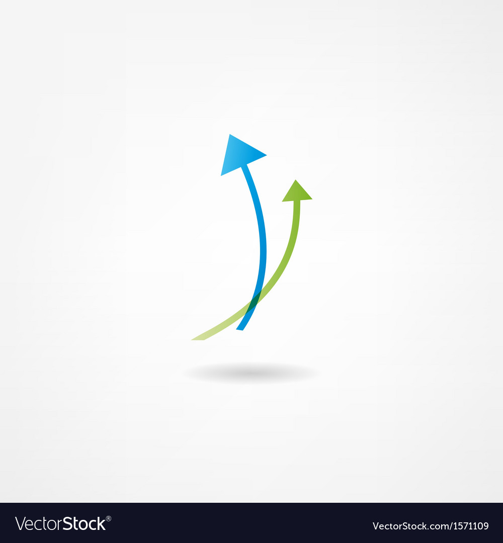 Chart icon Royalty Free Vector Image - VectorStock