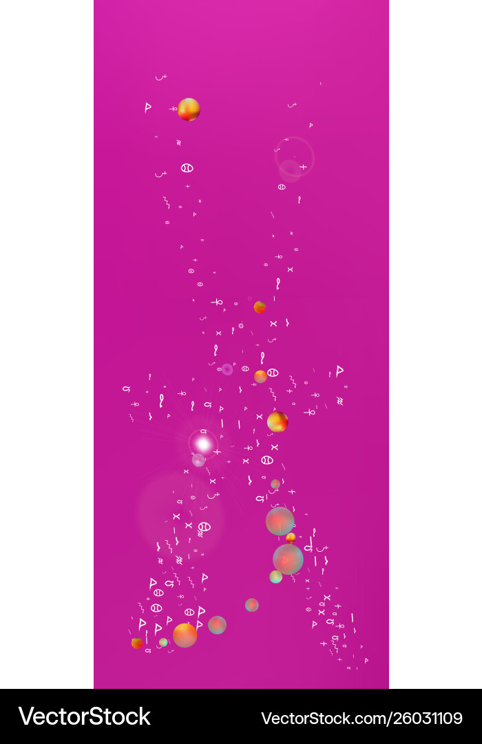 Colorful abstract ultra wide space background Vector Image