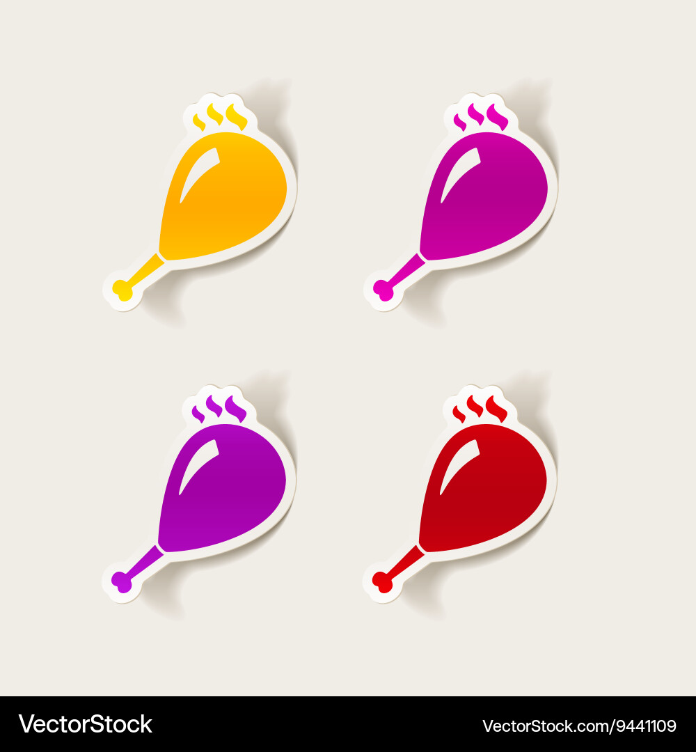 Realistic design element gammon Royalty Free Vector Image