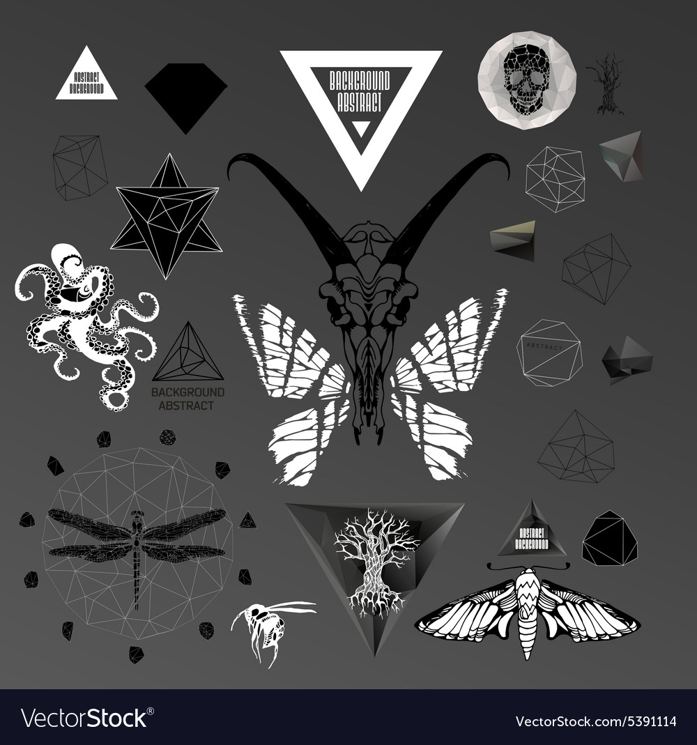 Abstract gothic Royalty Free Vector Image - VectorStock