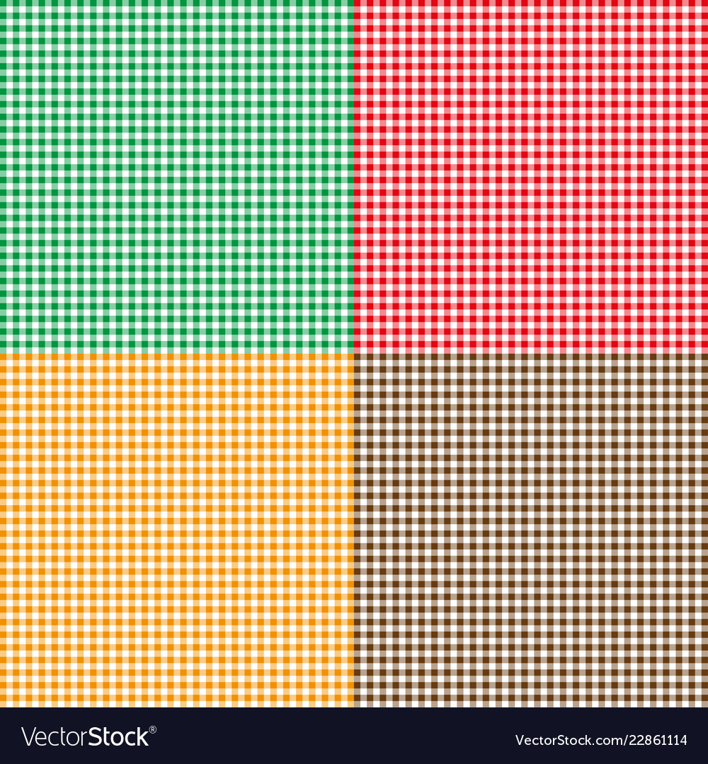 Set of colorful seamlessly repeatable patterns Vector Image