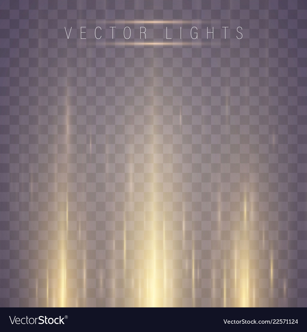 Magic light effect Royalty Free Vector Image - VectorStock