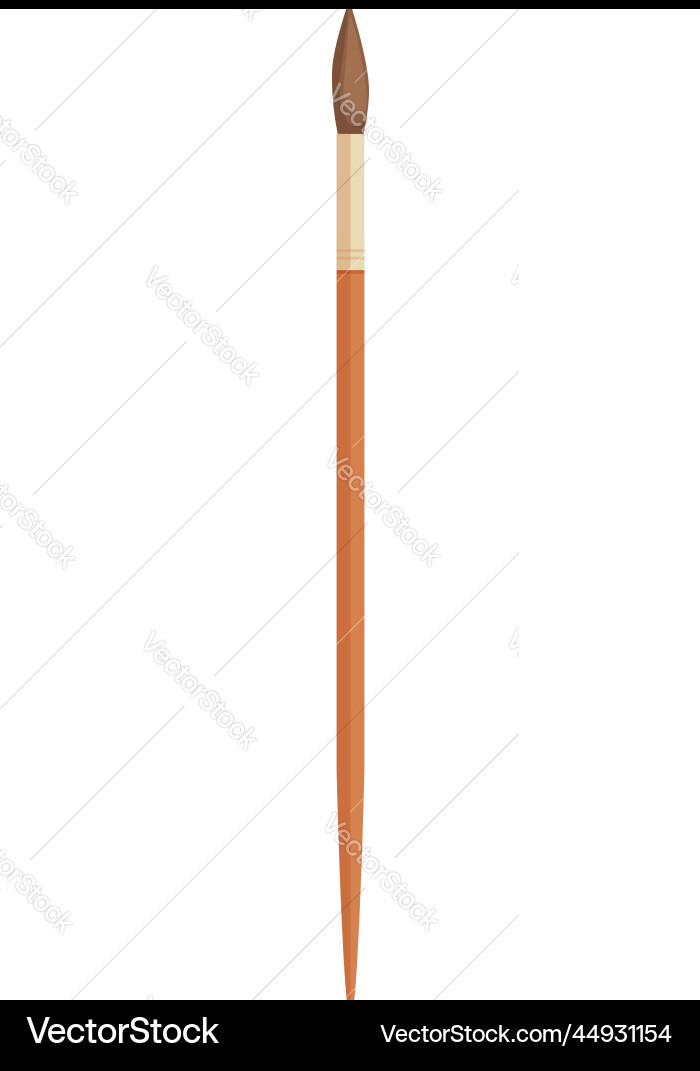 Brush icon cartoon art studio Royalty Free Vector Image