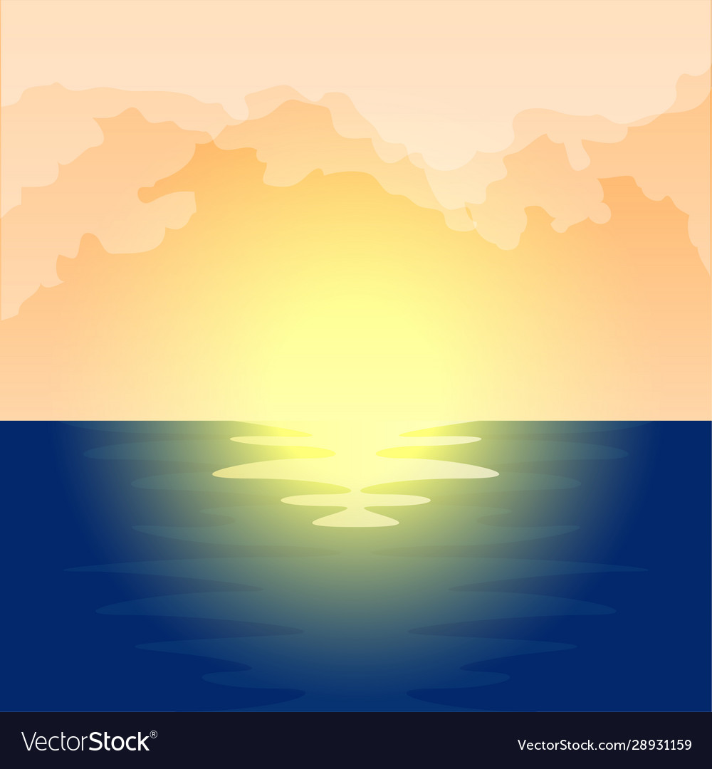 Beautiful natural landscape Royalty Free Vector Image
