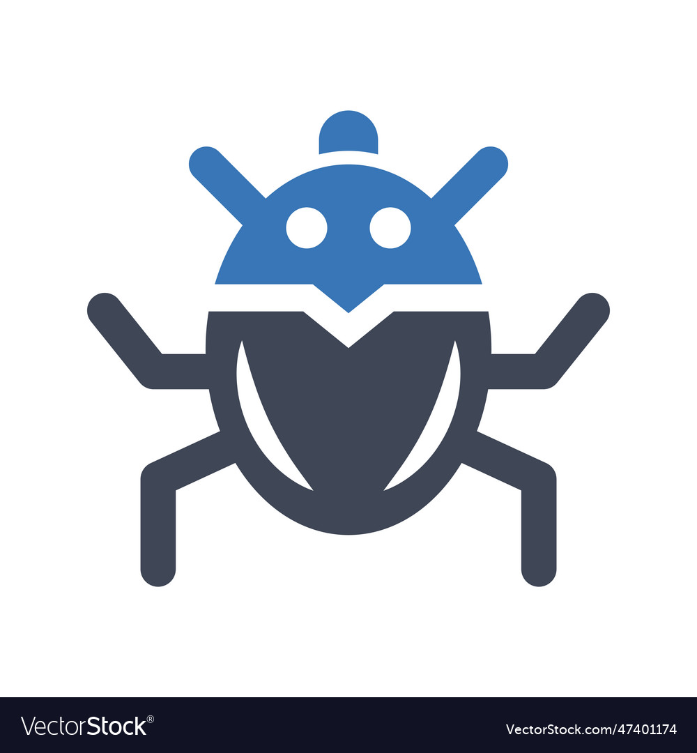 Bug icon Royalty Free Vector Image - VectorStock