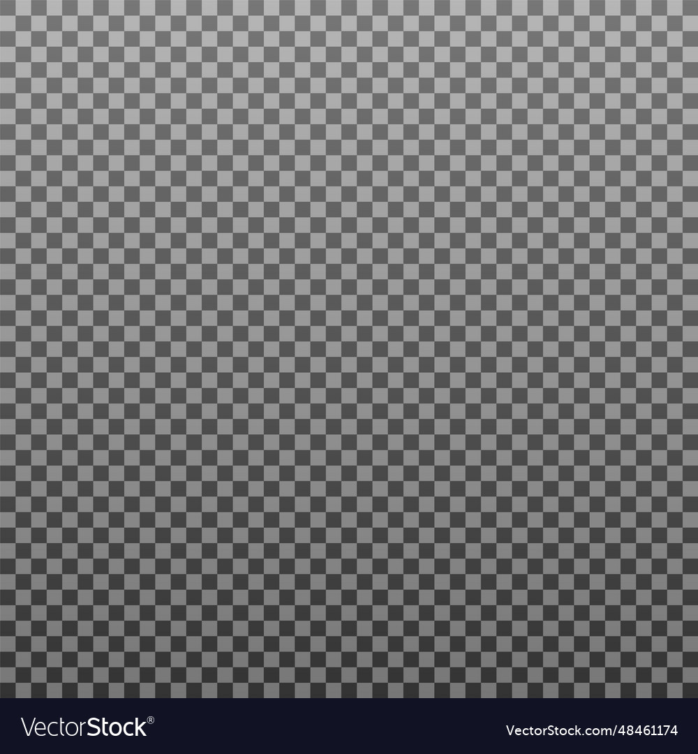 Checkered pattern with light gradient gray square Vector Image