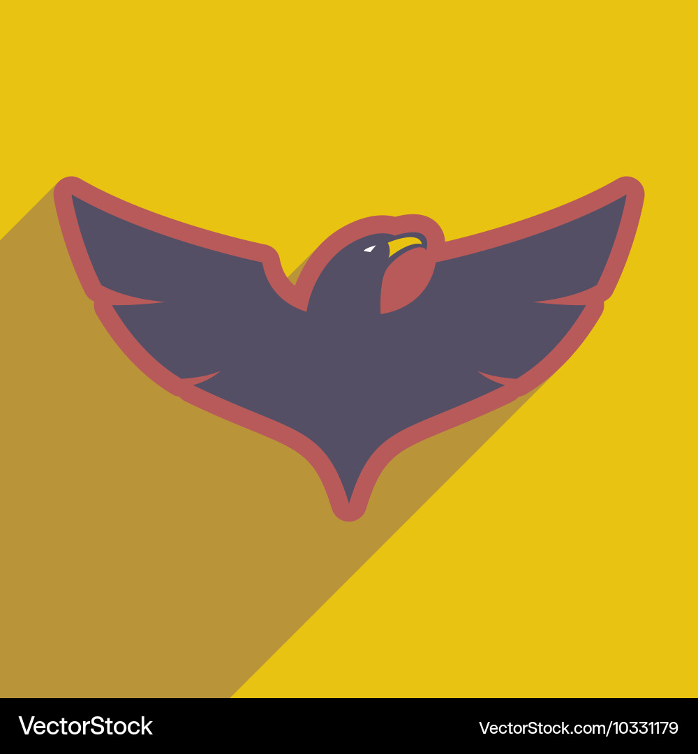 Stylish icon eagle Royalty Free Vector Image - VectorStock