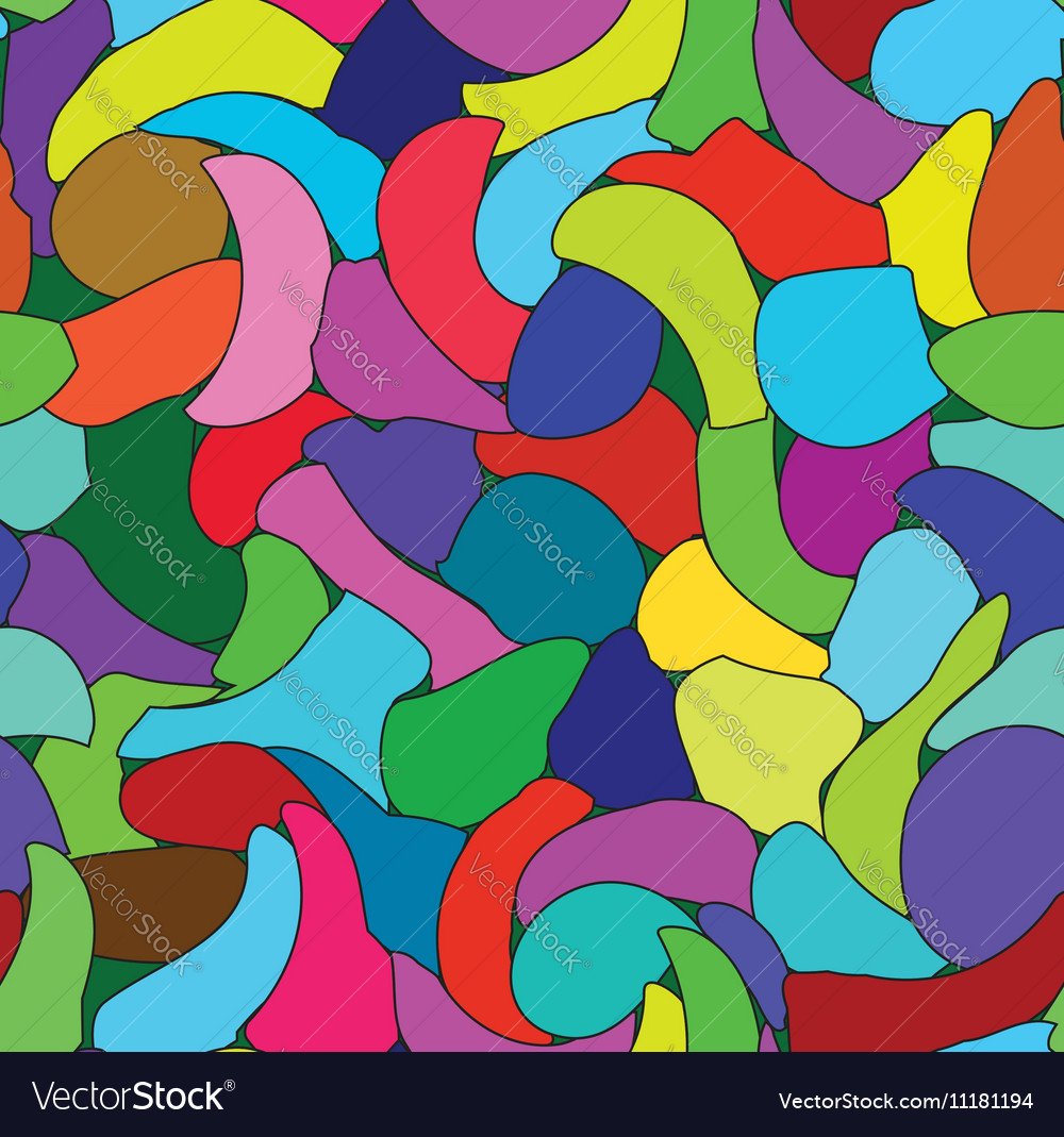 Abstract color seamless pattern Royalty Free Vector Image