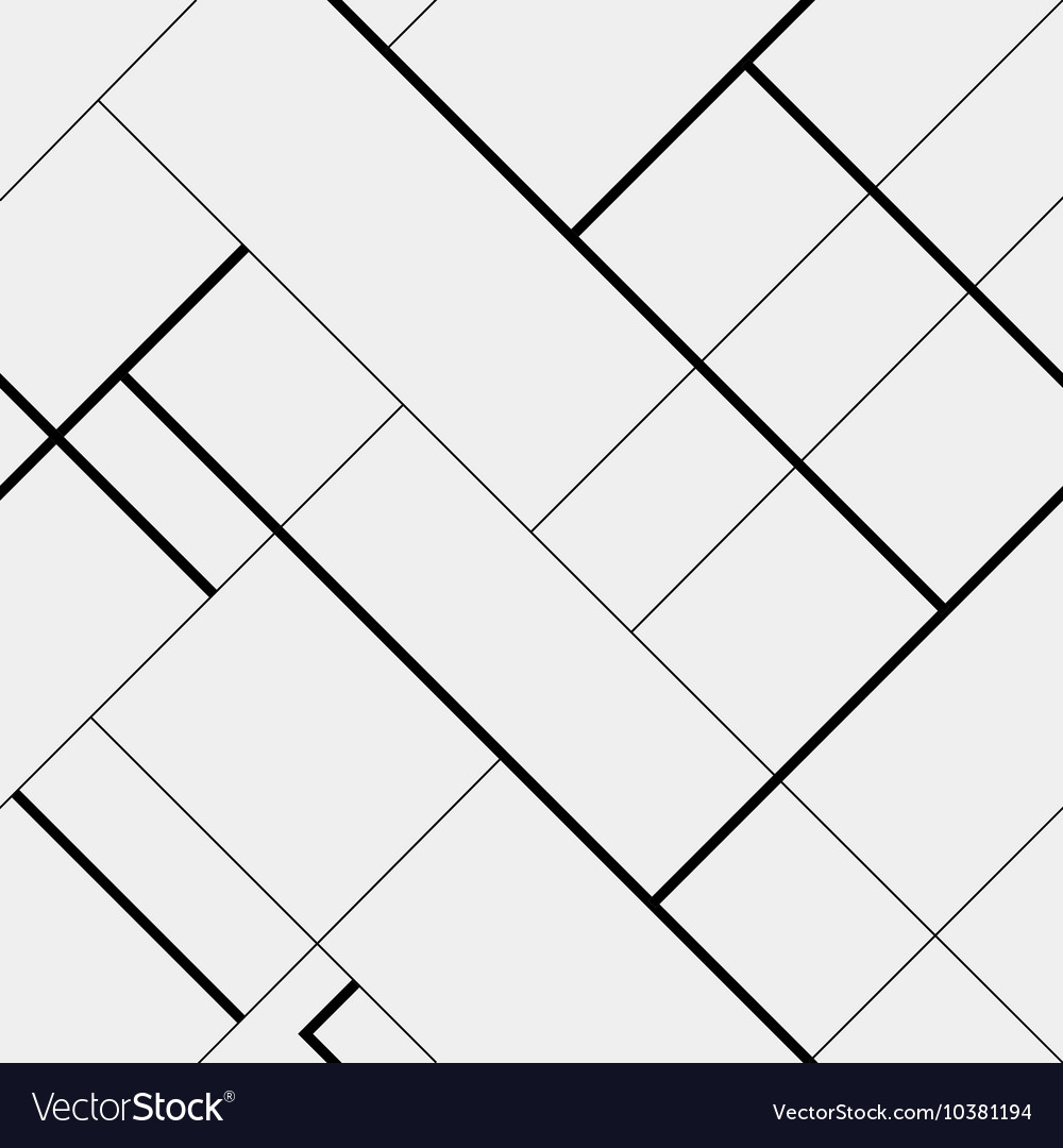 Seamless pattern diagonal polygonal rectangular Vector Image