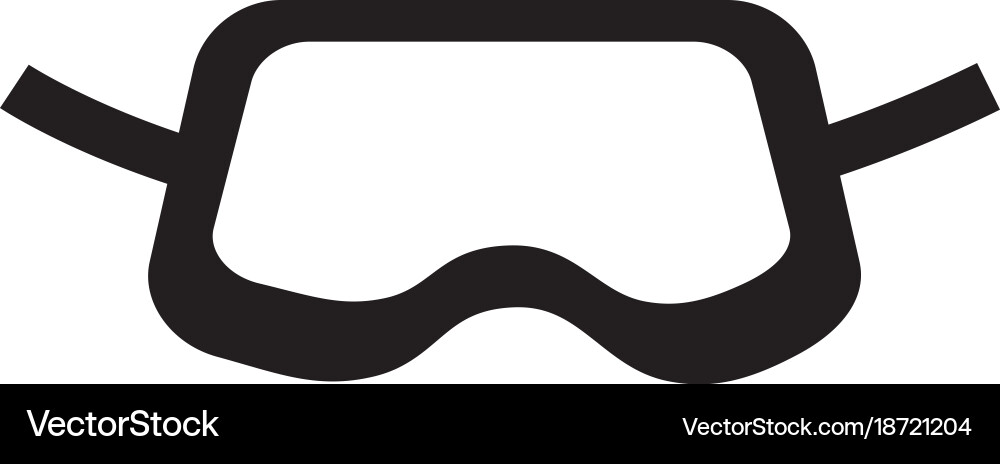 Cover sleeping eyes icon Royalty Free Vector Image