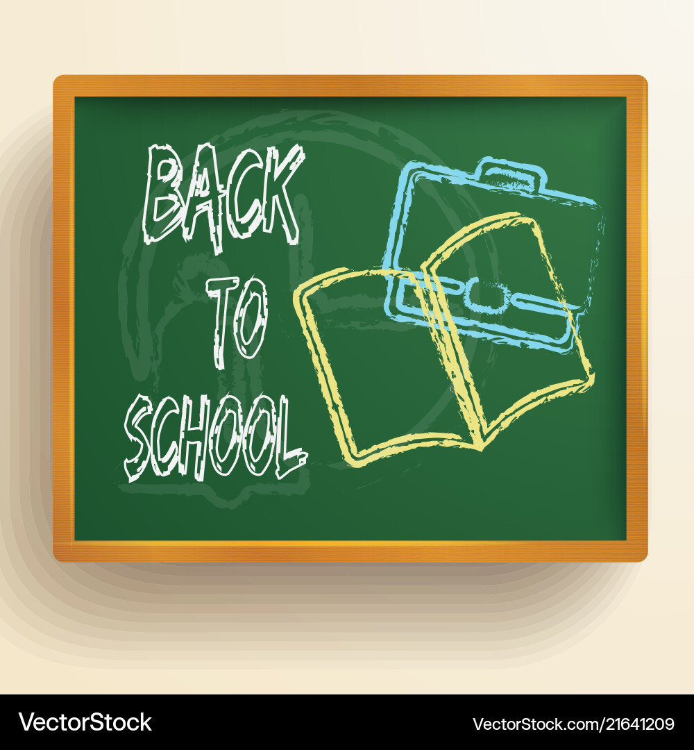 School learning concept Royalty Free Vector Image
