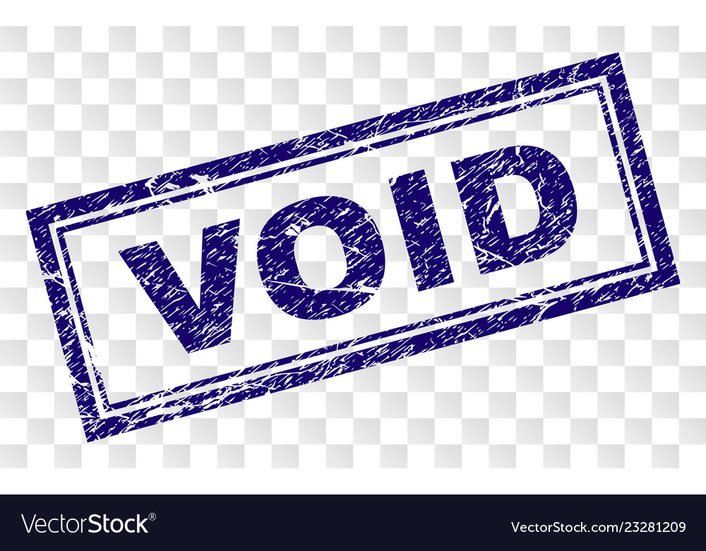 Scratched void rectangle stamp Royalty Free Vector Image