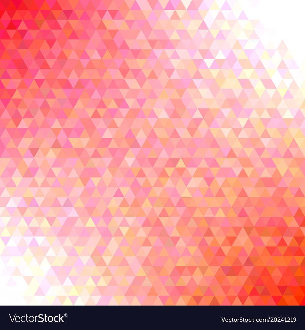 Abstract Mosaic Triangle Tile Pattern Background Vector Image