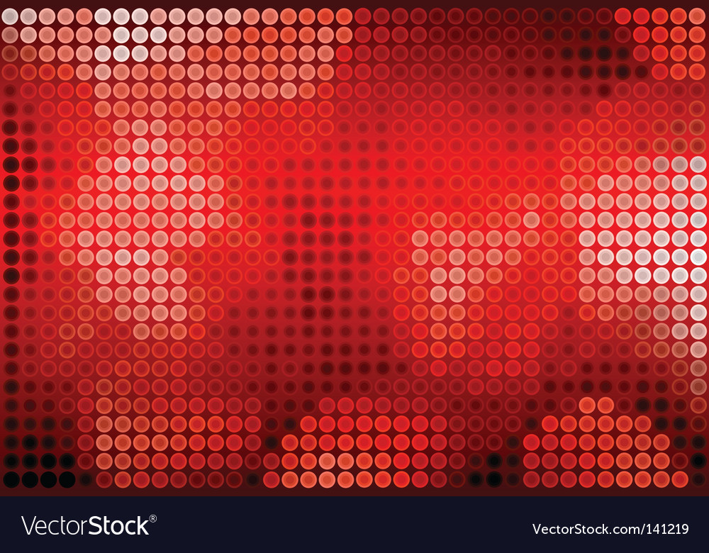 Red pattern Royalty Free Vector Image - VectorStock