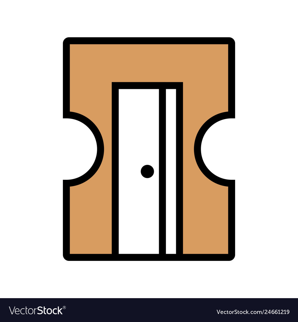 Sharpener icon Royalty Free Vector Image - VectorStock