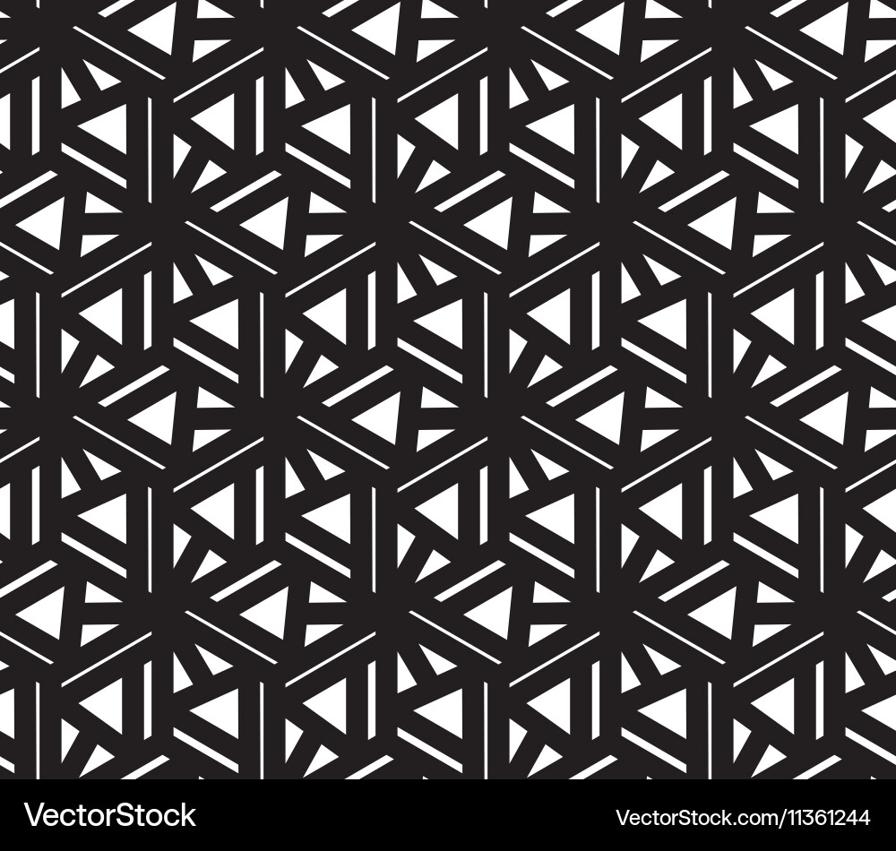 Triangle seamless pattern Royalty Free Vector Image