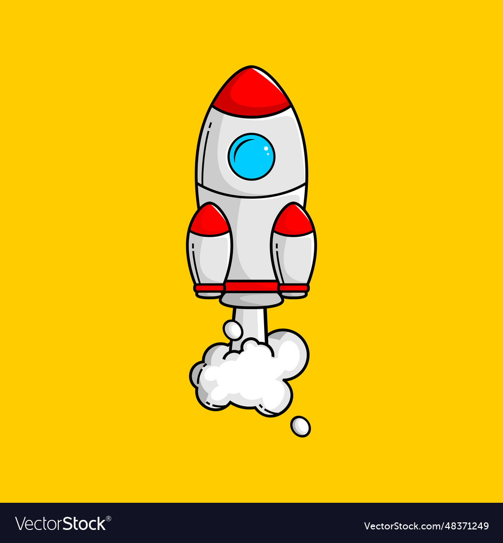 Rocket Royalty Free Vector Image - VectorStock