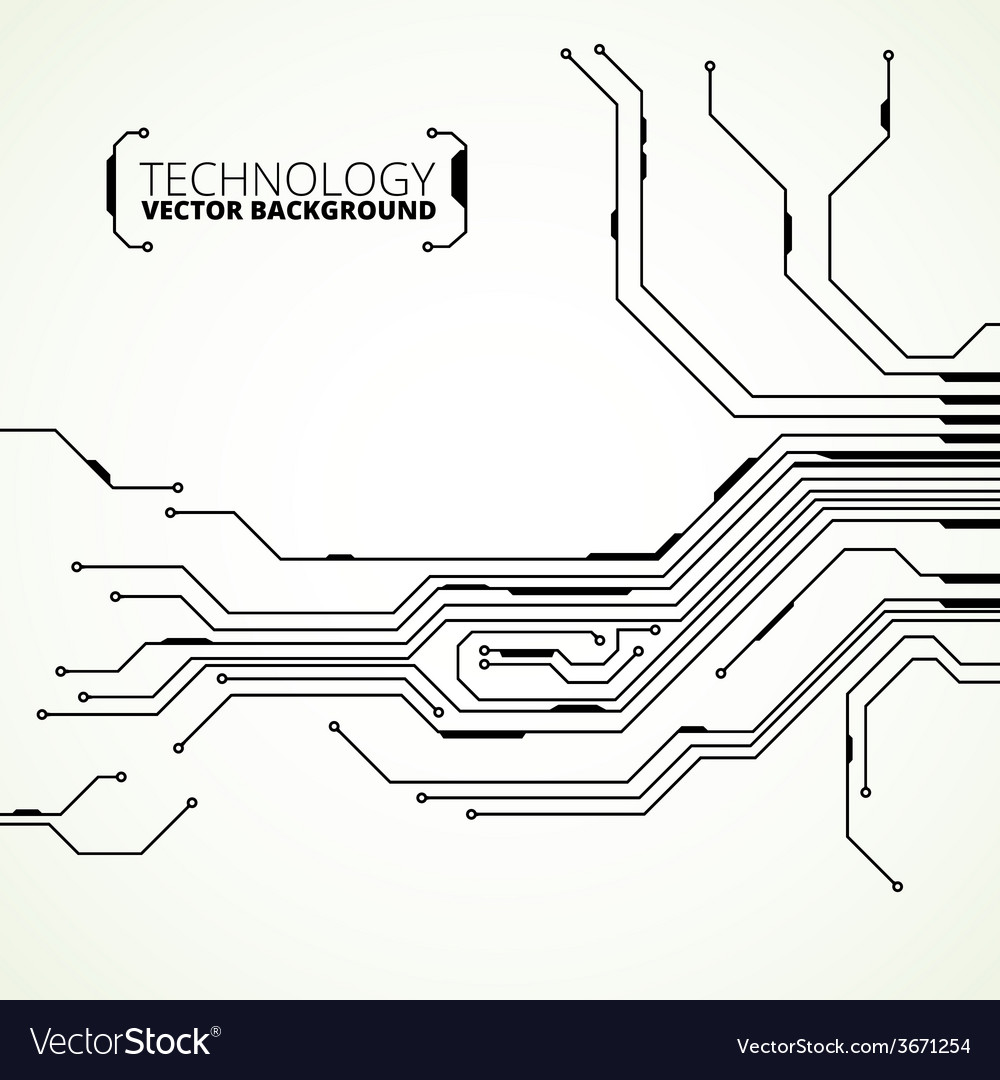 Circuit board background texture Royalty Free Vector Image
