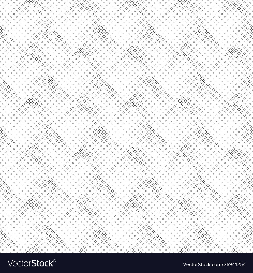 Seamless Abstract Monochrome Diagonal Square Vector Image