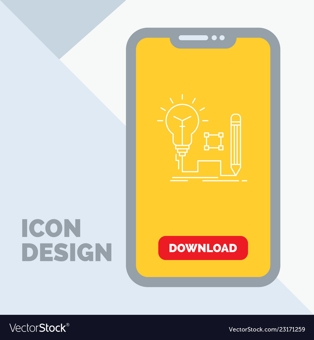 Idea insight key lamp lightbulb line icon Vector Image Idea insight key lamp lightbulb line icon Vector Image