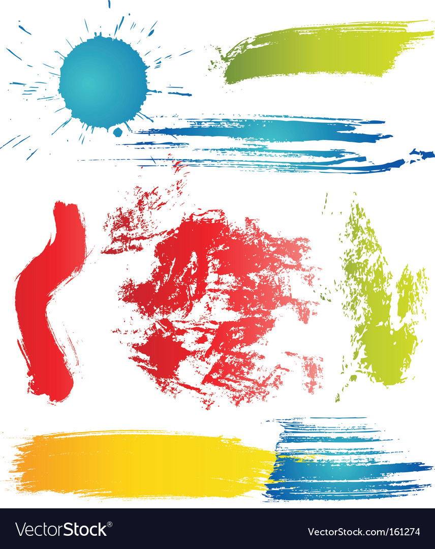 Grunge design elements Royalty Free Vector Image