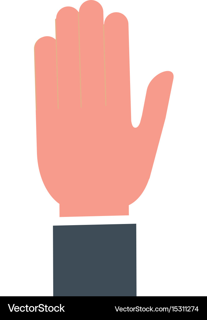 Hand icon image Royalty Free Vector Image - VectorStock