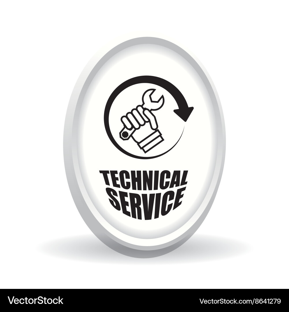 Technical service call center icon support Vector Image