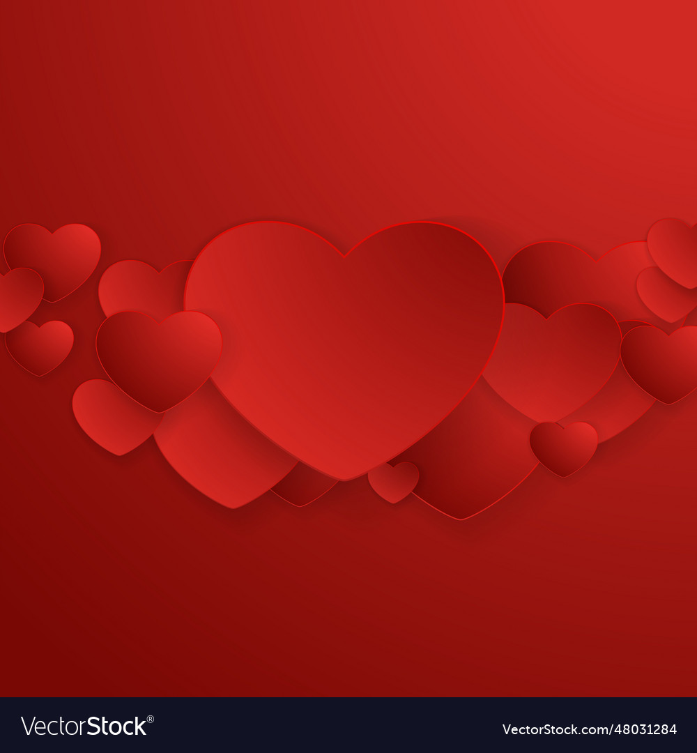 Valentines Day Abstract Background Eps 10 Vector Image